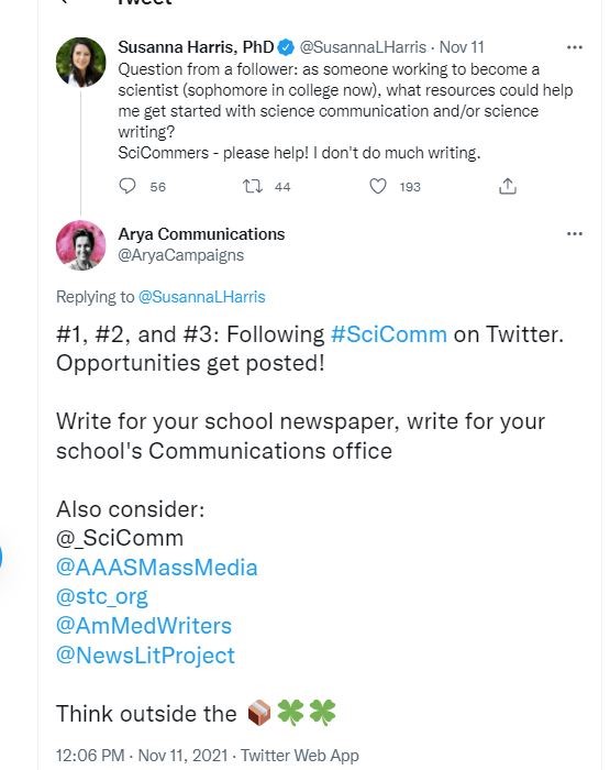 SciCommer Interview: Monisha Arya, MD – Fancy Comma, LLC